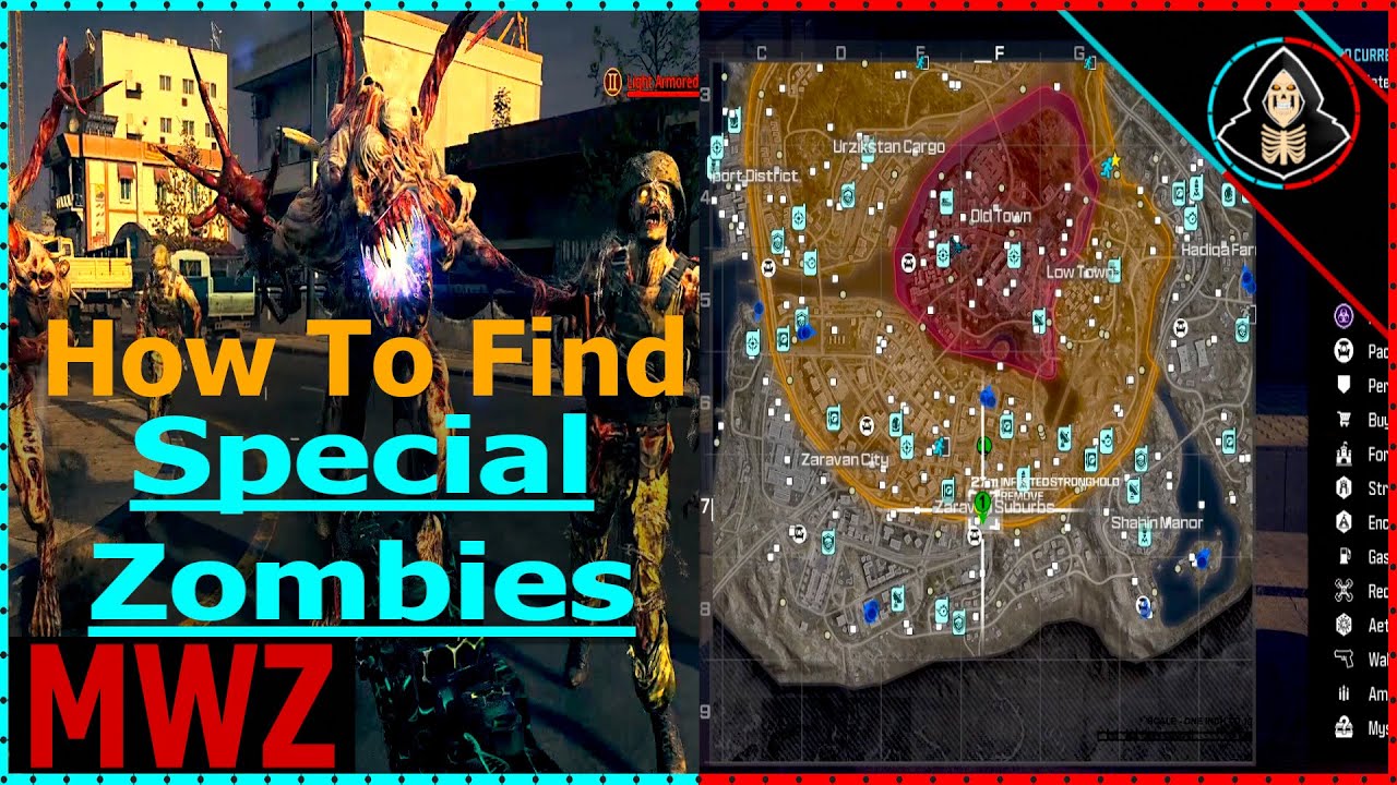 Best Way to Find Special Zombies MW3 Zombies (Guide) - YouTube