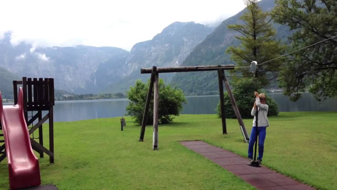 Zip line at Hallstatt, Austria - YouTube