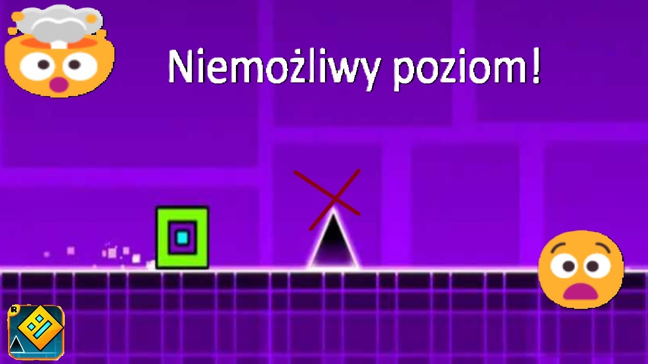 Gram w najtrudniejszy poziom Geometry Dash🤯😧 - YouTube