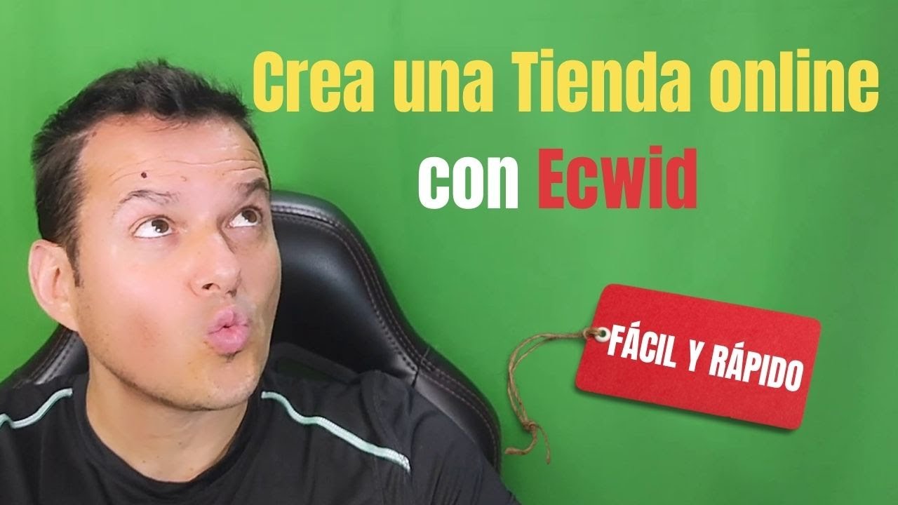 Cómo CREAR una TIENDA ONLINE fácil y rápido con ECWID - YouTube