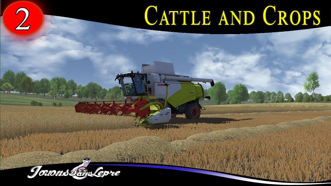 Mon exploitation / ep2 / S3 /La moisson commence/ Cattle-and-Crops ...