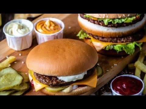 Special Beef Burger Recipe By Kum_icook #beefburger #burgerrecipe - YouTube