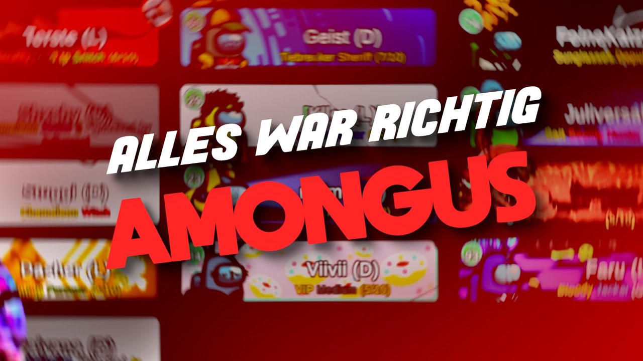 Ihr MÜSST unbedingt KLICKEN wenn Ihr E-Sport Pro Level Amogus sehen ...