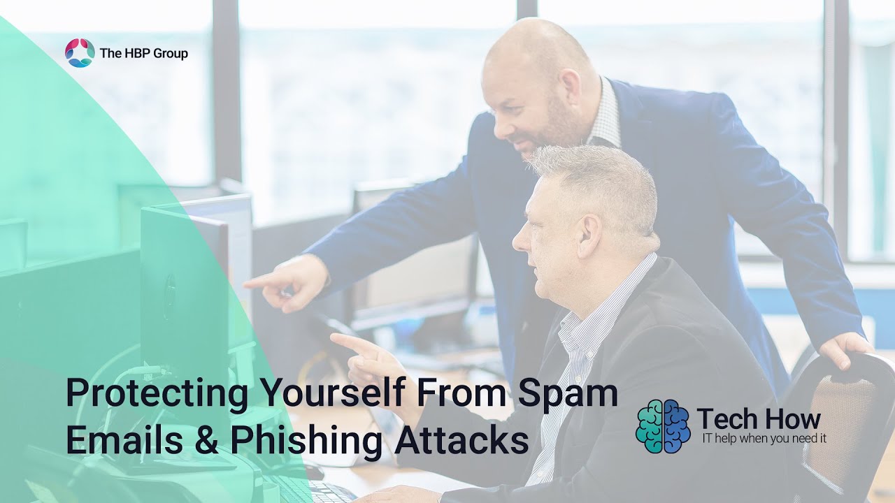 Cyber Security: Phishing & Spam Email Training (Tech How: IT Support ...