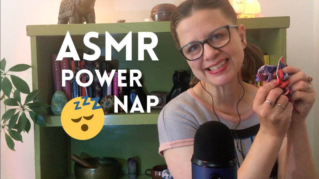 ASMR 15 Minute Nap #7 (eyes closed) 😴💙 Soothing Sounds for Sleep with ...