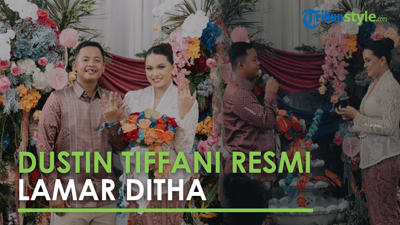 Komika Dustin Tiffani Resmi Lamar Ditha, Dustin Sempat Tak Kuasa ...