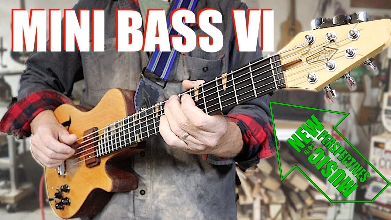 Semi Hollow Mini Bass VI Build - Bass VIulele? - YouTube
