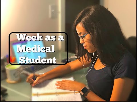 WEEK IN THE LIFE OF A MEDICAL STUDENT | Medical School Vlog 3 - YouTube