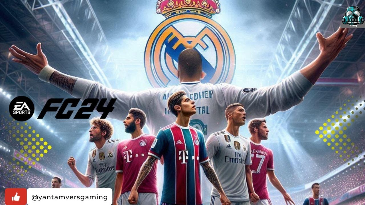 EA SPORTS FC 24 FCB vs RM | UCL | Gameplay - YouTube