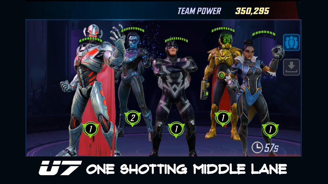 MSF U7 Middle Lane 1 Shotting with 1 Team - YouTube