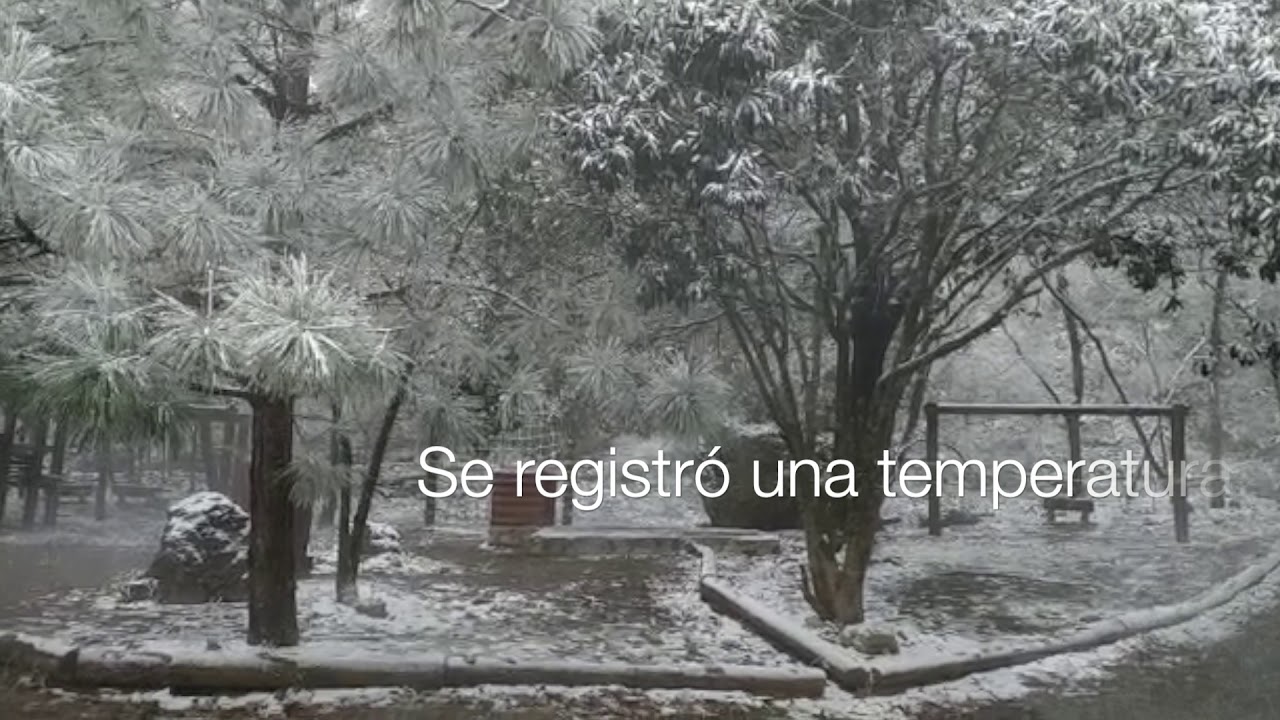 Nieve en Chipinque - YouTube