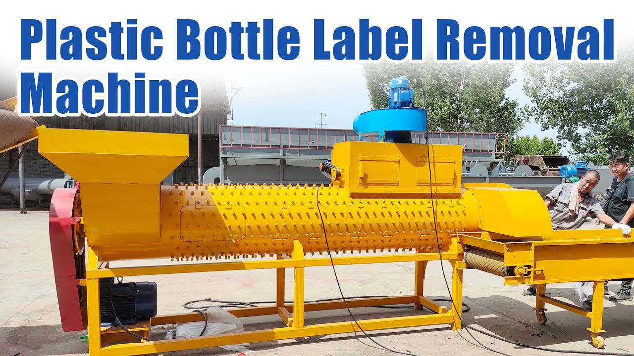 Revolutionizing Plastic Recycling: The Ultimate Label Removal Machine ...