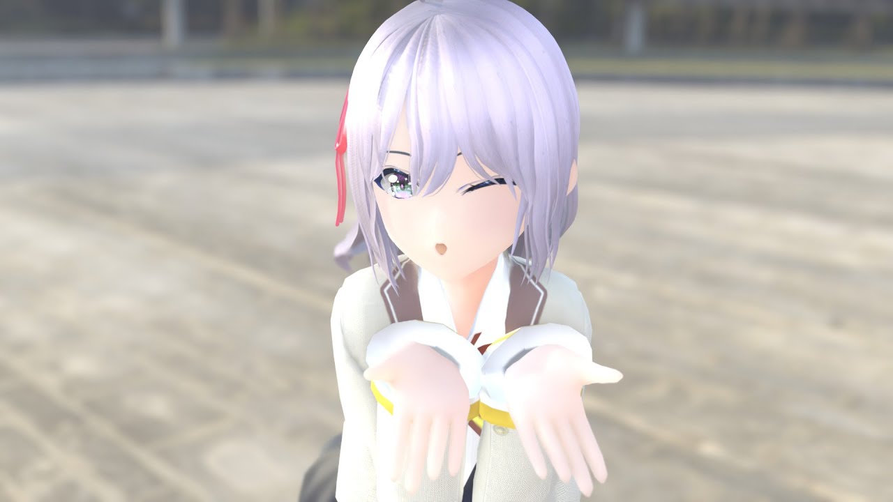 【MMD Model Stage DL】【[MMD Roshidere】【[blender EEVEE NEXT】 Kawaikute ...