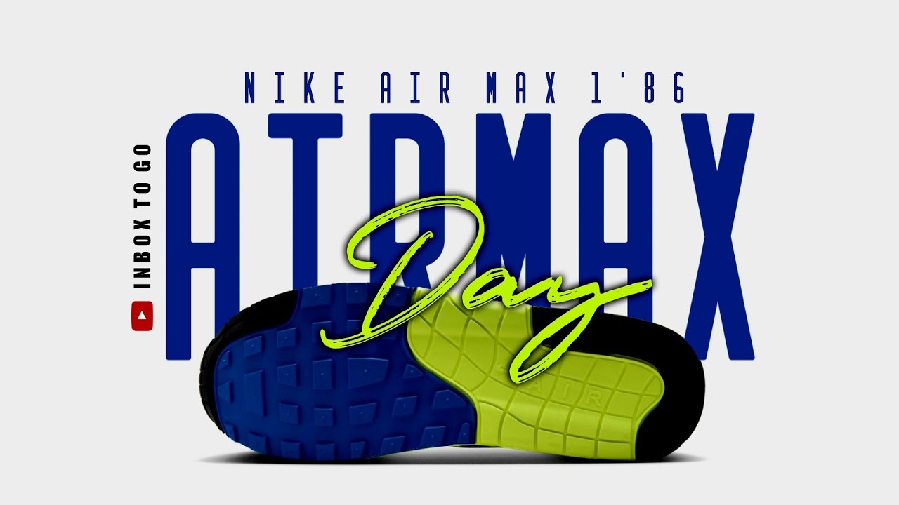 AIR MAX DAY 2024 Nike Air Max 1 '86 OFFICIAL LOOK + RELEASE DATE ...