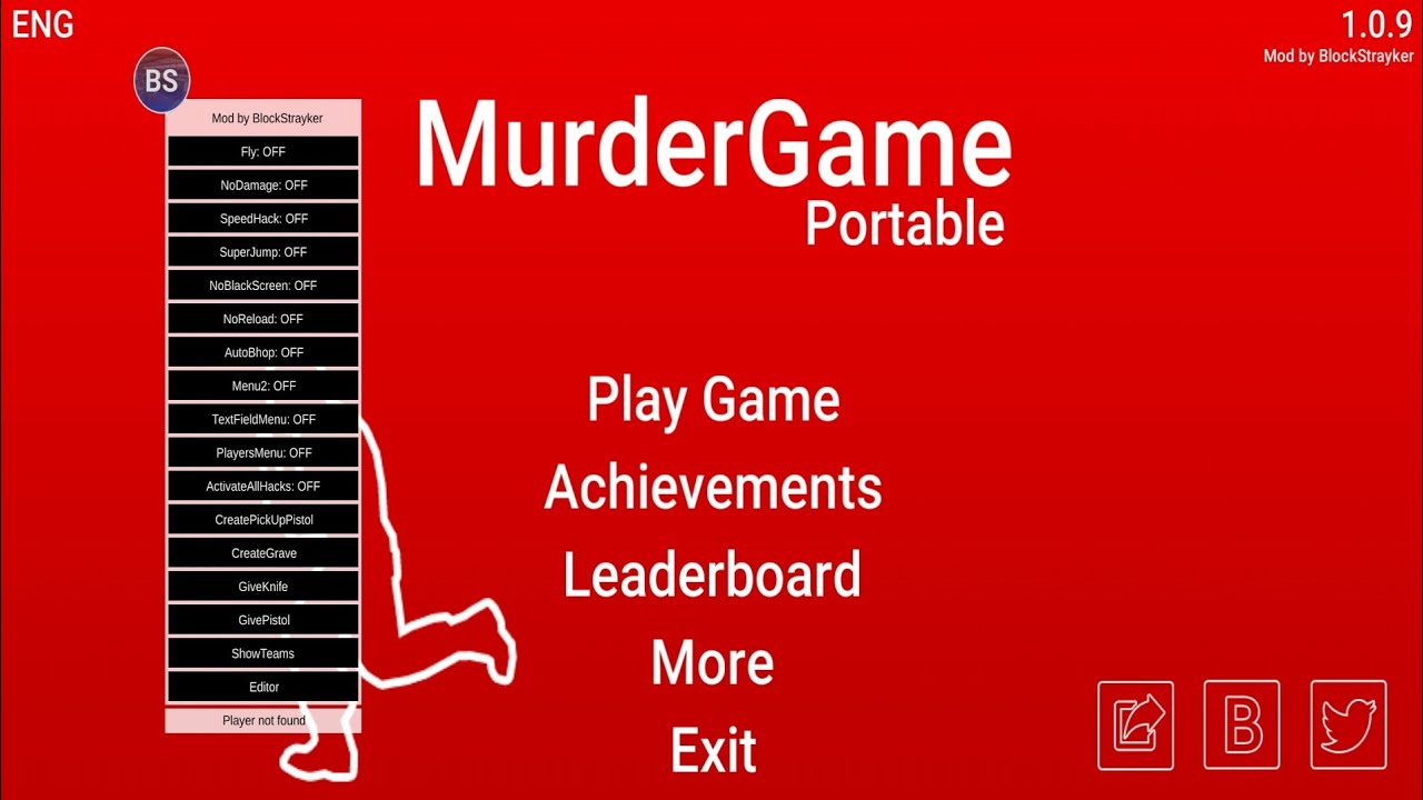 Murder Game Portable 1.0.9 mod menu - YouTube
