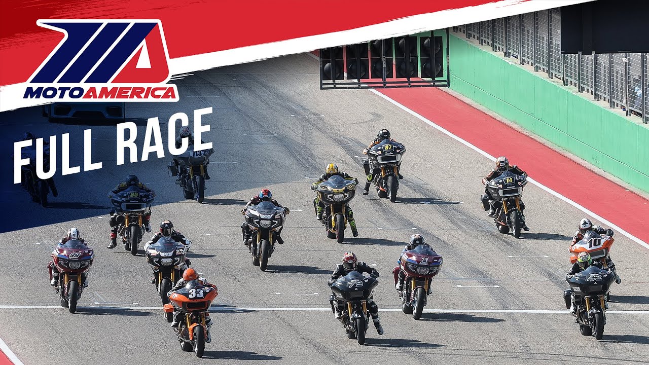 MotoAmerica Mission King of the Baggers Race 2 at Circuit of the ...