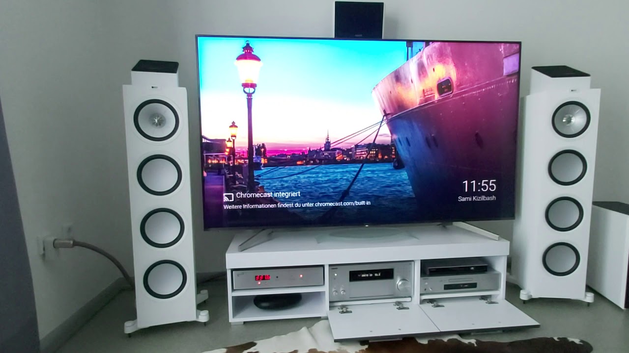 KEF Q950 Stereo play Diana Krall - YouTube