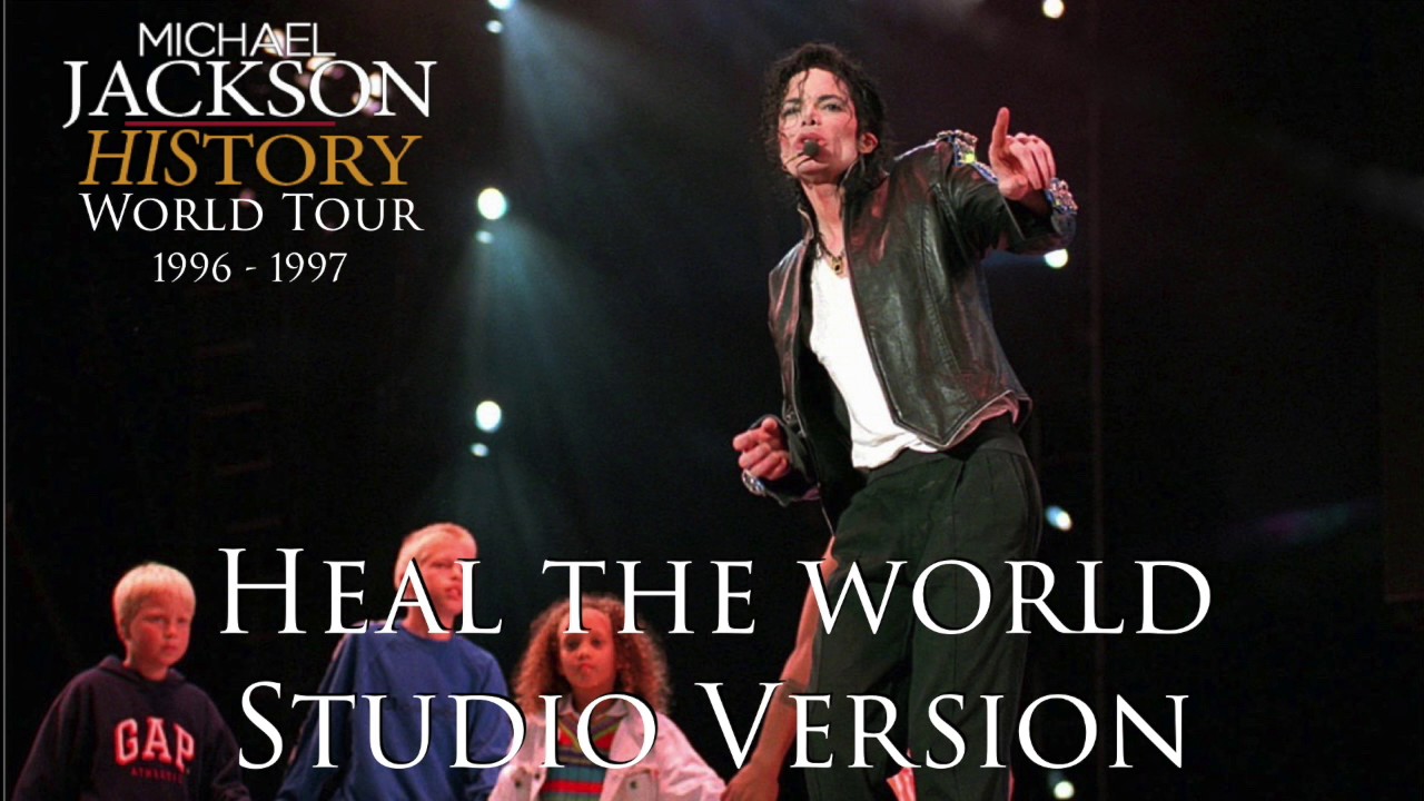 Michael Jackson HIStory World Tour 1996 - 1997 Heal The World Studio ...