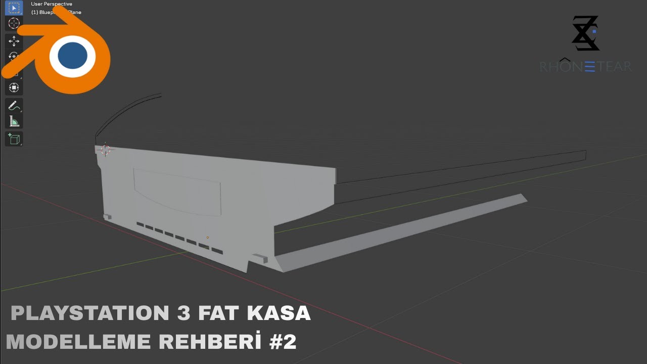 Blender Playstation 3 Modelleme Rehberi #2- Rhone Tear Technologies ...
