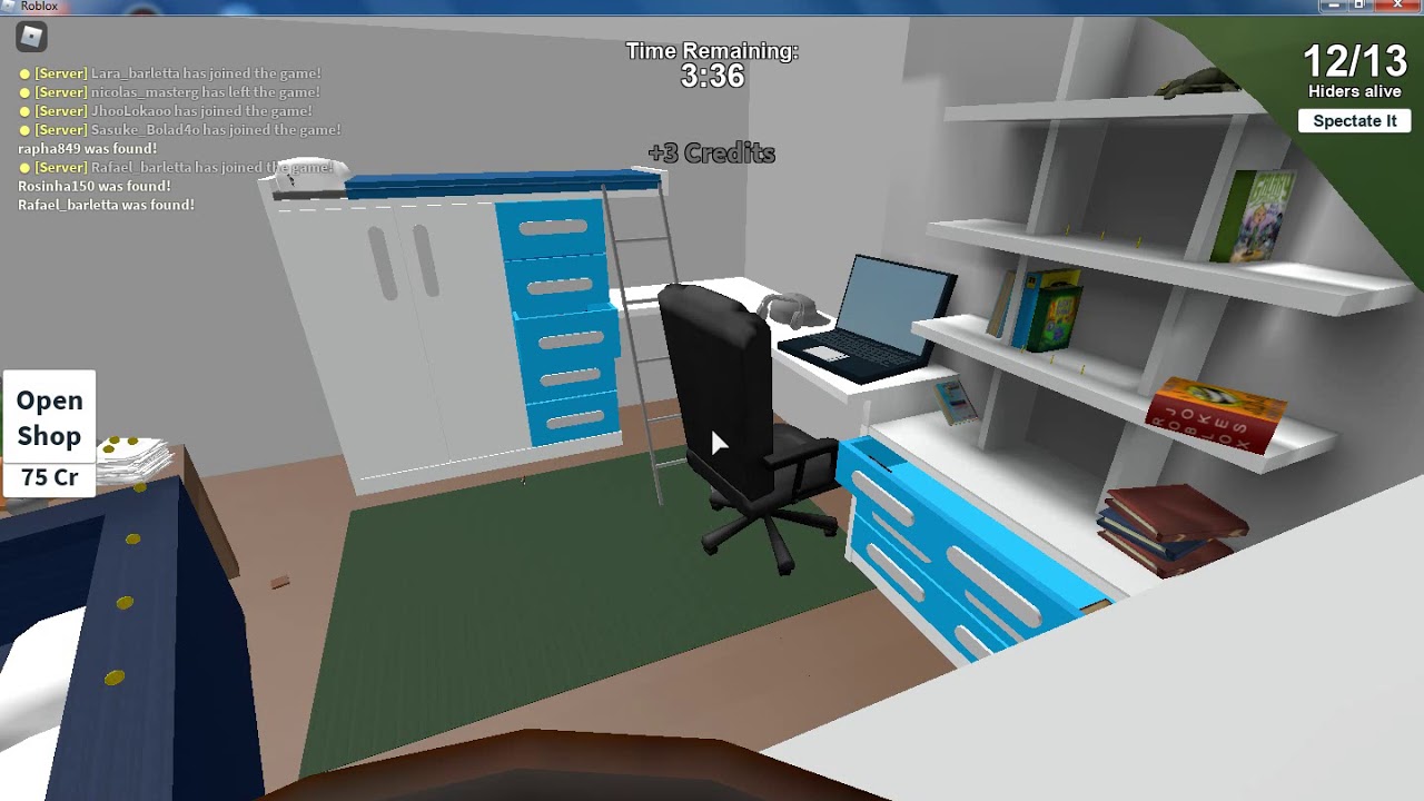 ROBLOX HIDE AND SIKE - YouTube
