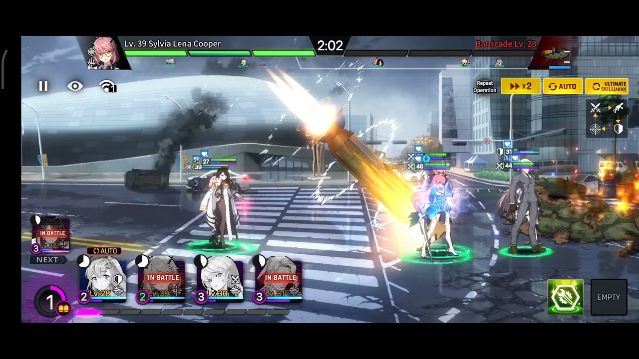 Counter Side Episode 2 4-2 S Rank with 2 Phases in 1 RUN - YouTube