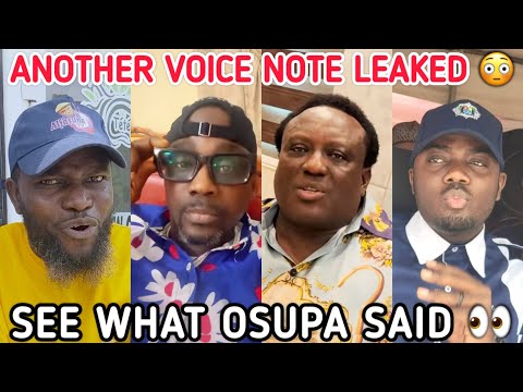 SAHEED OSUPA Voice Note Leaks After PASUMA’s Move - ALFA SUNA Allies Expose Hidden Secrets