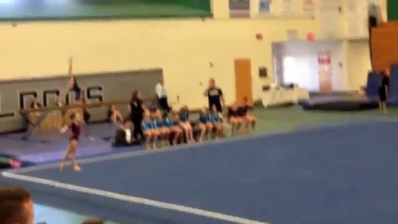 USA Gymnastics Level 4 Alicia Sparks 1st Competition of the Season 2015 ...