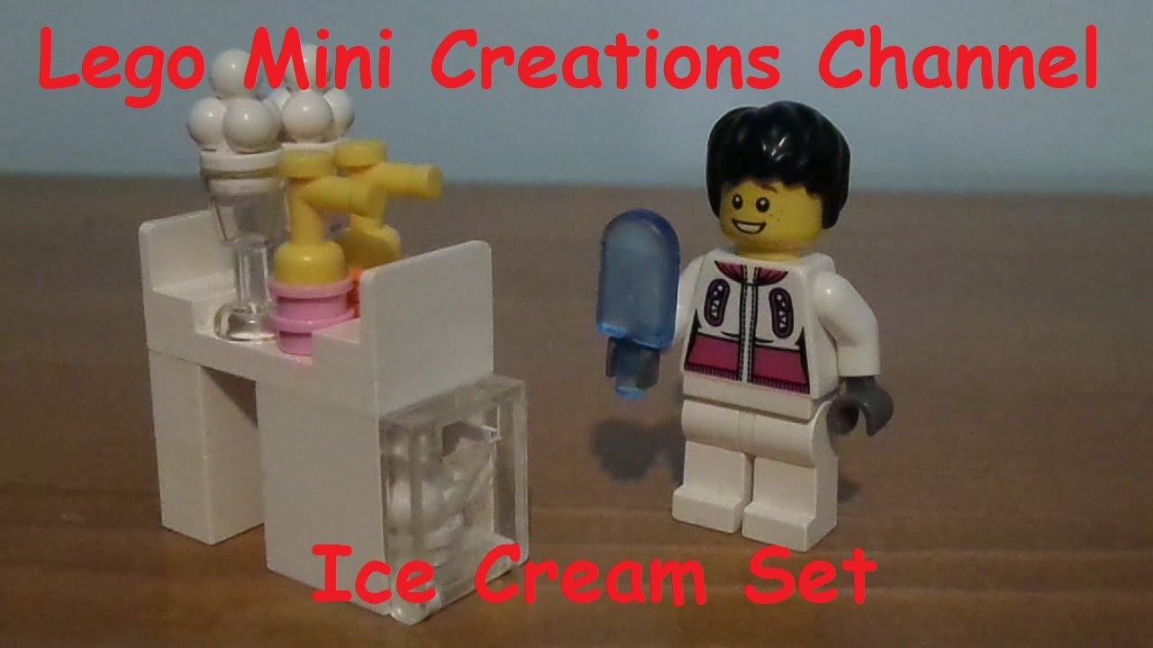 LEGO Mini Creation Channel - Lego Ice Cream Set - YouTube