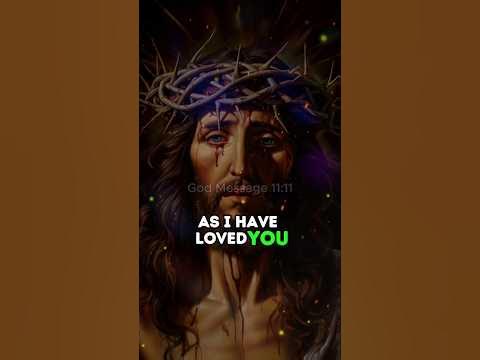 ️ JESUS SAYS - I LOVE YOU MY CHILD ??😱 | God's message today | #jesus #godmessage #shorts - YouTube