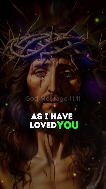 ️ JESUS SAYS - I LOVE YOU MY CHILD ??😱 | God's message today | #jesus #godmessage #shorts - YouTube