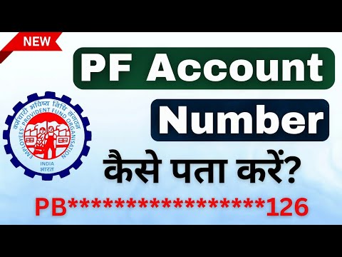 PF account number kaise pata kare ll how to know pf account number ...