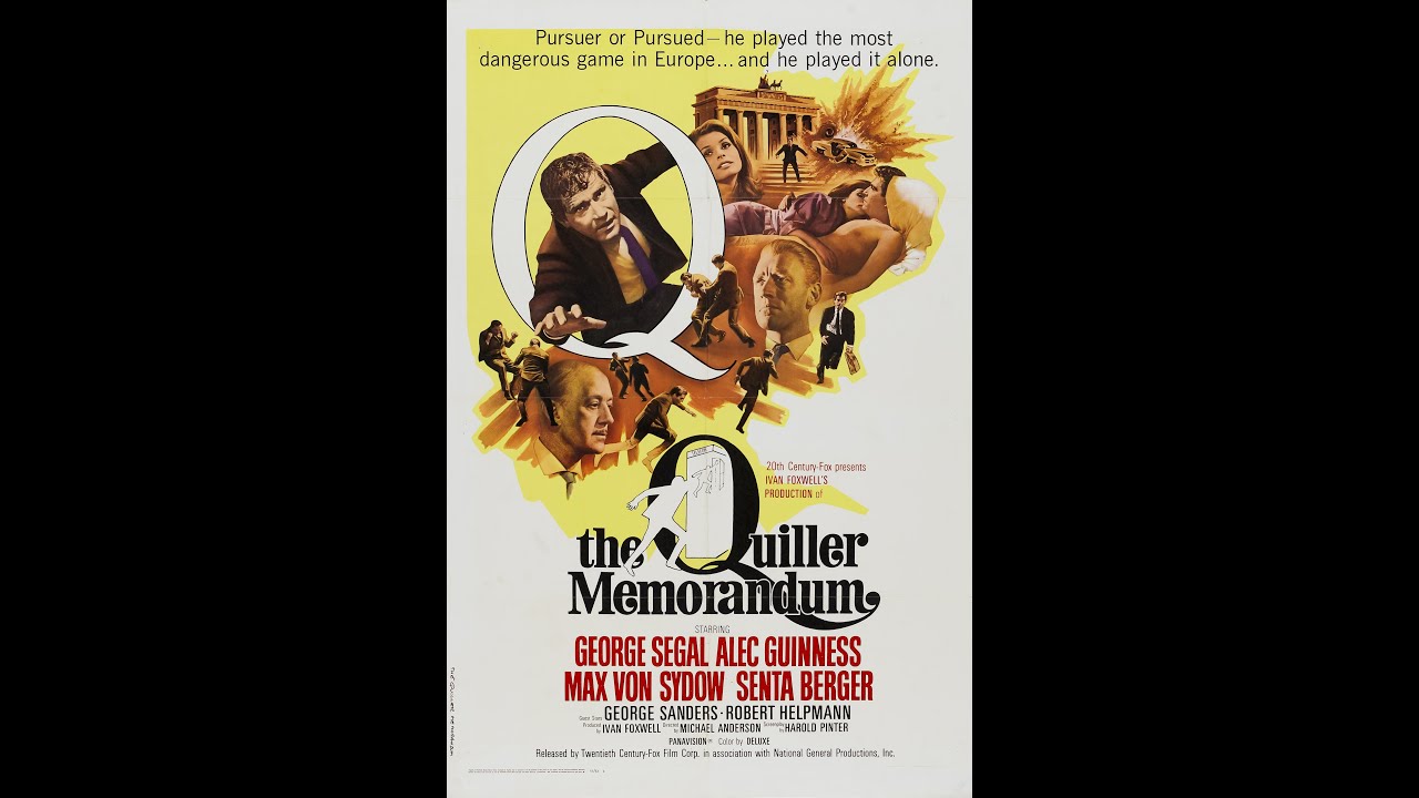 The Quiller Memorandum (Michael Anderson, 1966) - YouTube