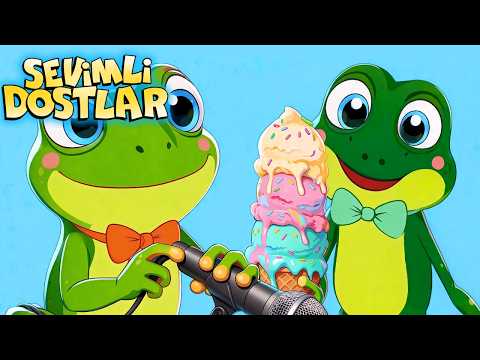 En Sevilen 5 Küçük Kurbağa Şarkısı 🐸🎸 Sevimli Dostlar Bebek ve Çocuk Şarkıları