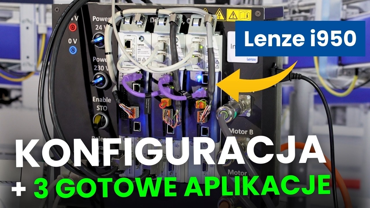 Serwonapęd Lenze i950 w praktyce - konfiguracja z PLC Siemens ...