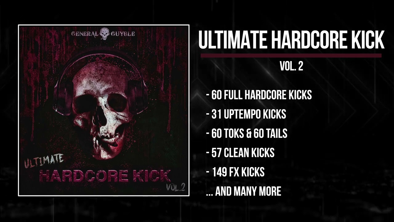 Ultimate Hardcore Kick Vol.2 (Sample Pack) - YouTube