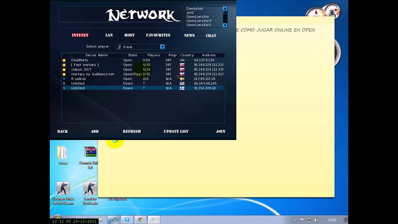 DESCARGAR openlierox - YouTube