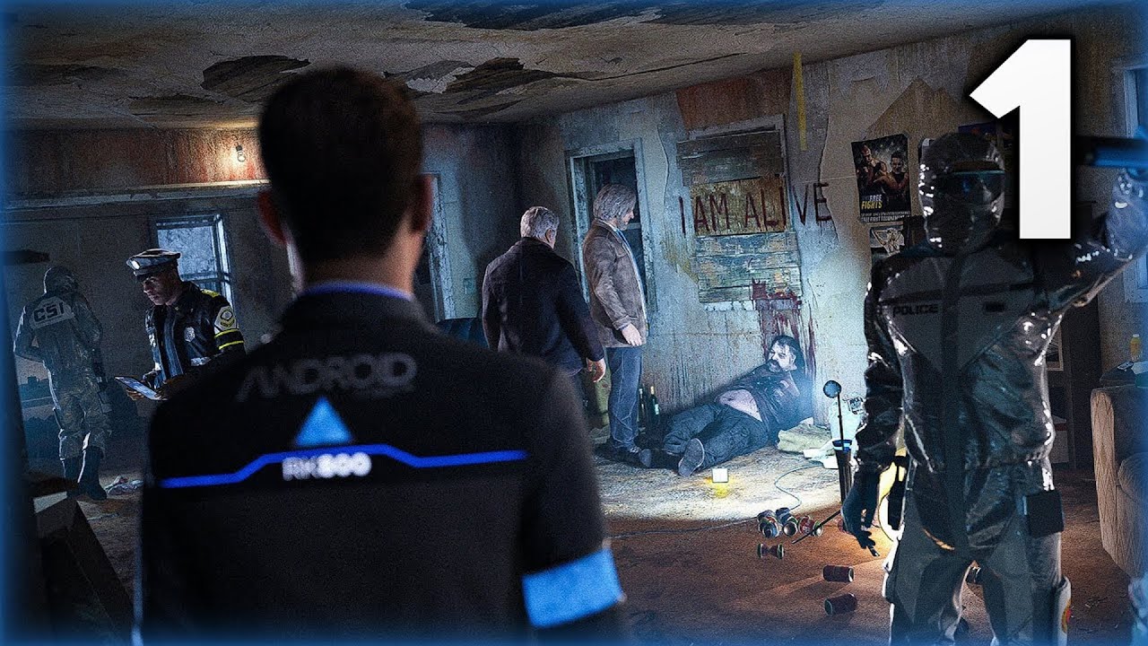 Robot Uprising - Detroit: Become Human - Part 1 - YouTube