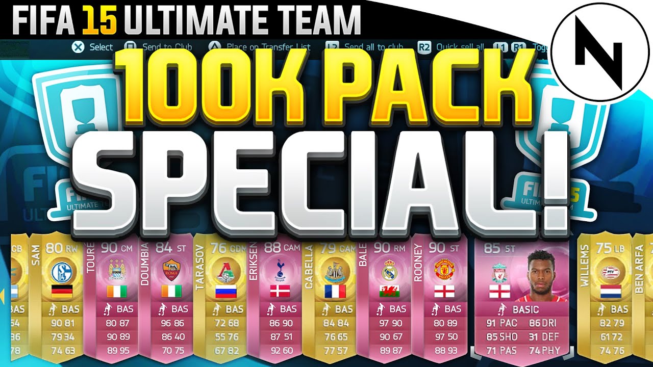 100K PACKS SPECIAL! - 5 x 100K FUTTIES PACKS - FIFA 15 ULTIMATE TEAM ...