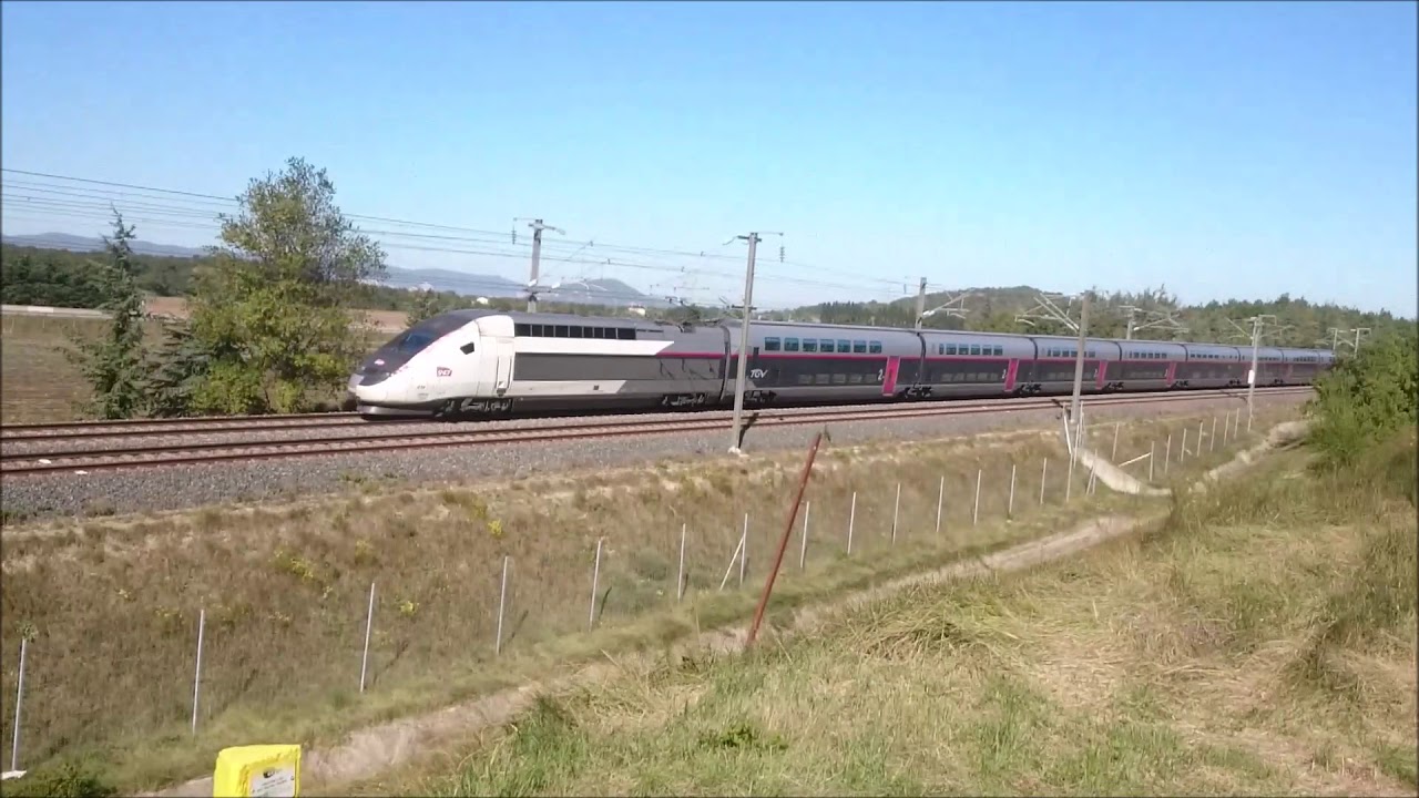TGV 320km/h LGV2 - YouTube