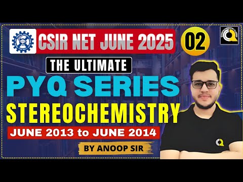 Stereochemistry Part-2 | PYQ Session | CSIR NET | IIT GATE | Quanta Chemistry Classes - YouTube