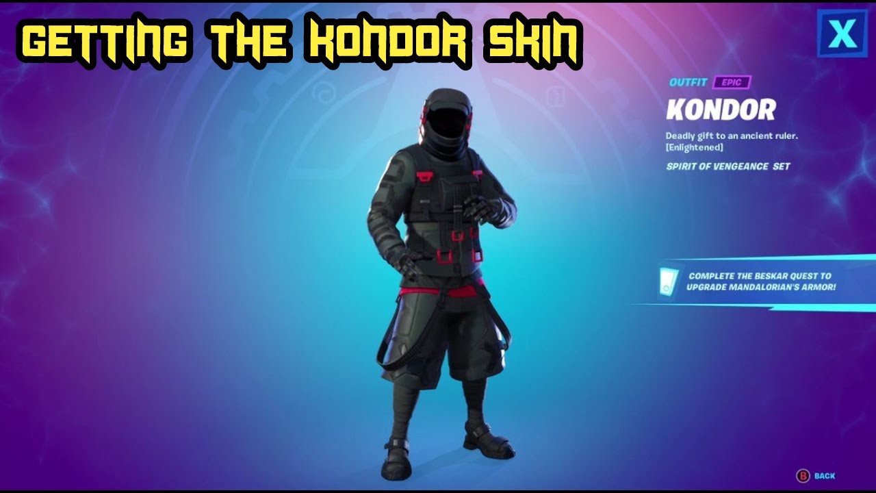 Unlocking BattlePass Kondor Skin in Fortnite! - YouTube