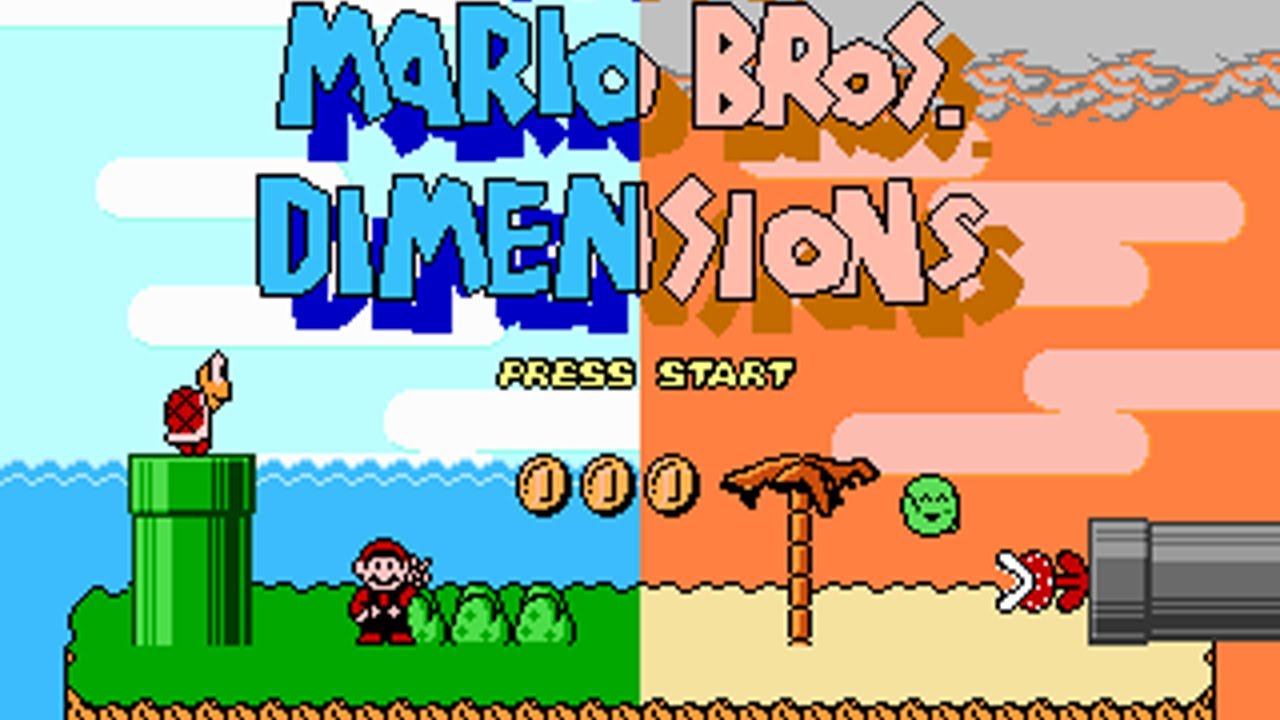 Jetpack Mario(Super Mario Bros Dimensions) - YouTube