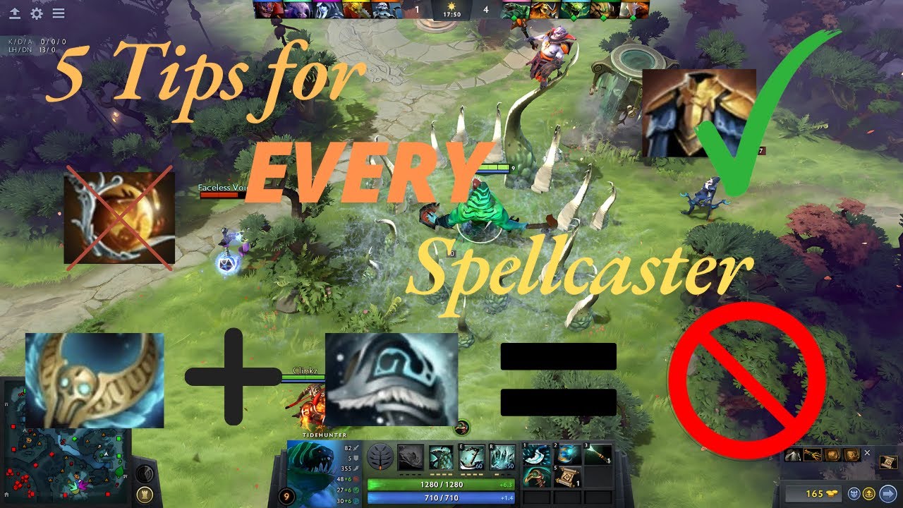 5 Tips to know for Spell Casters - Dota 2 Beginners Tips - YouTube