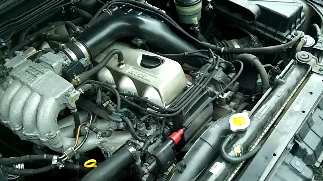 RB20E open intake - YouTube