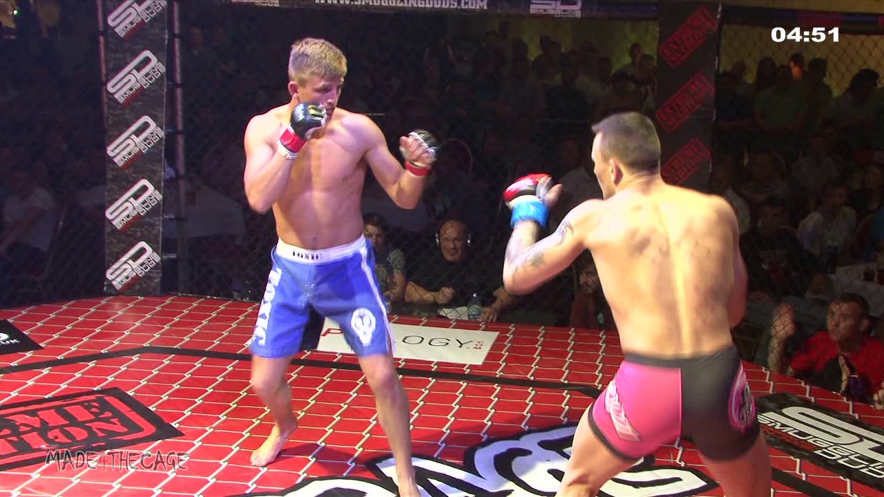 Made 4 the Cage - UK MMA Event - David Round VD Kyle Redfern - YouTube