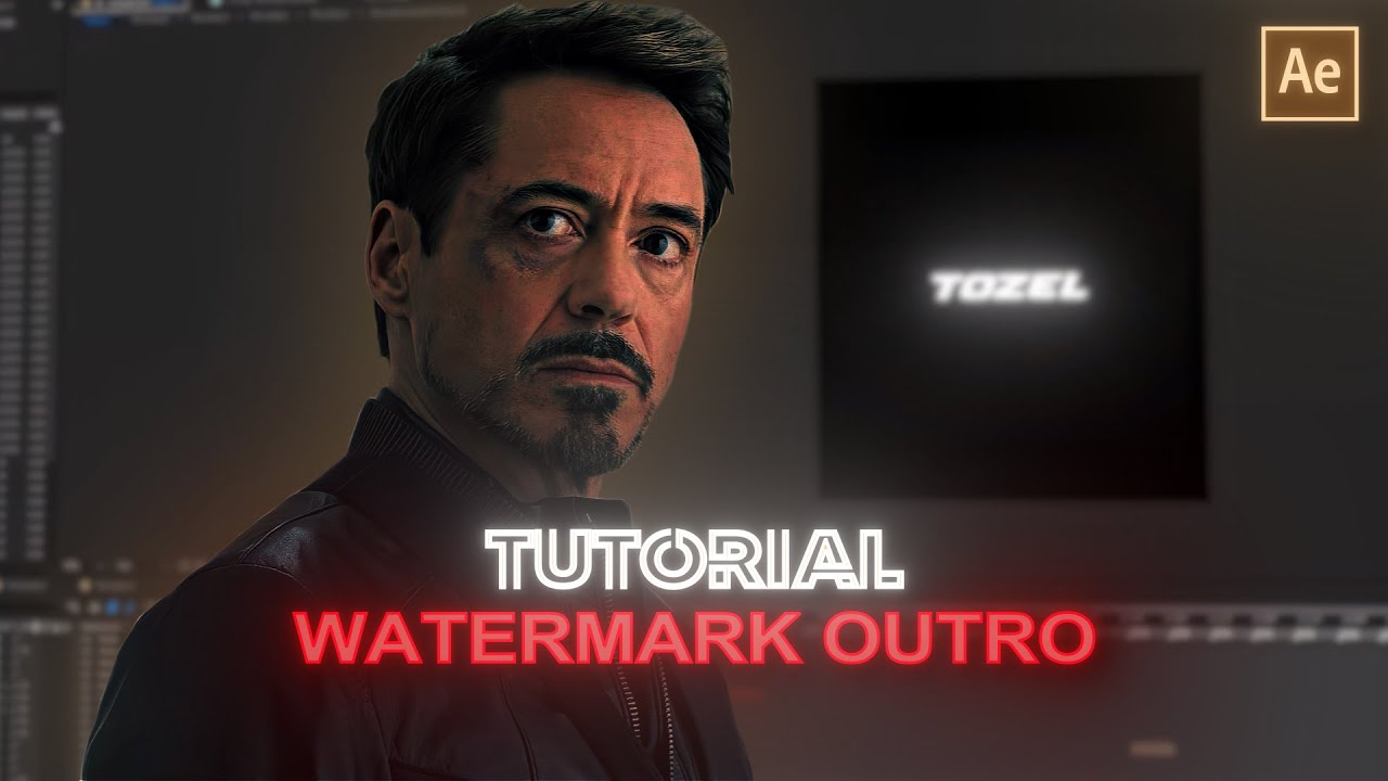 Outro Watermark Tutorial | After Effects - YouTube