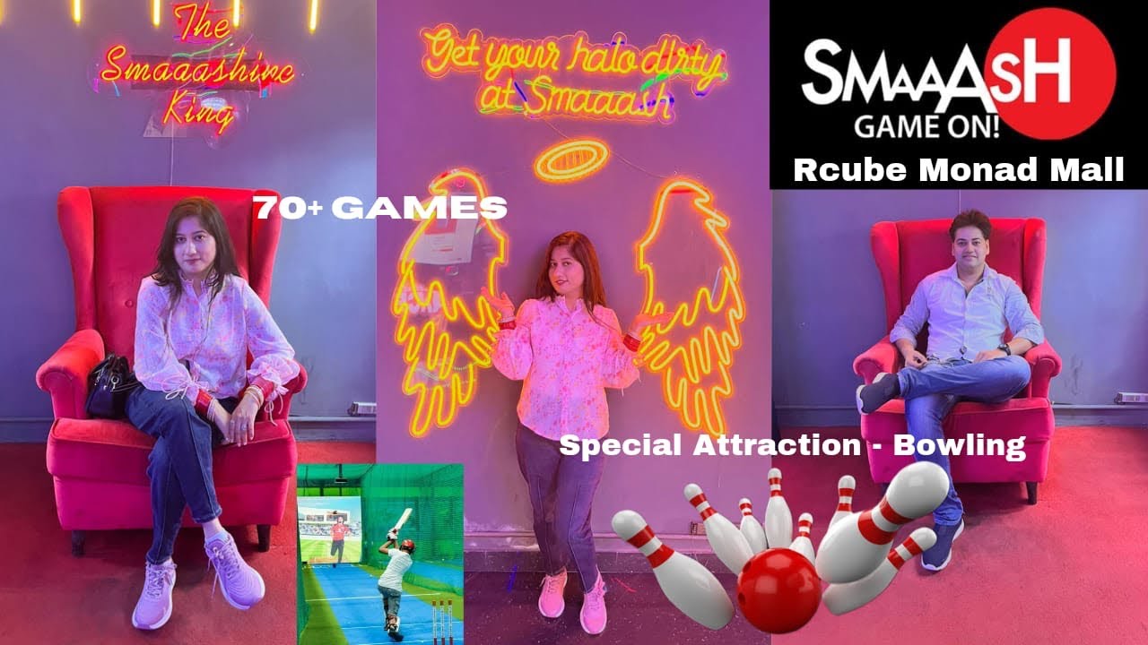 Smaaash Rajouri Garden | Rcube Monad Mall | Best gaming Zone in Delhi ...