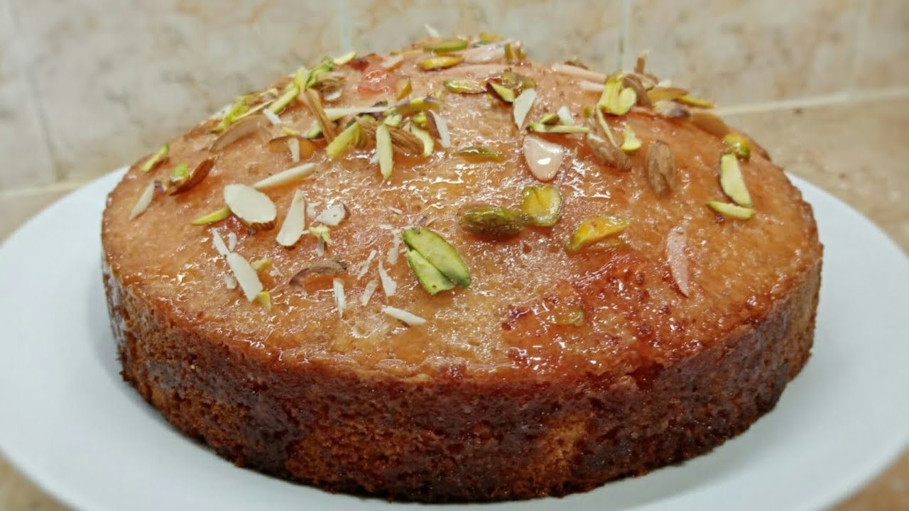 Almonds Cake Without Oven | Mazedar Cake Ghar Par Banaye Bagair Oven ...