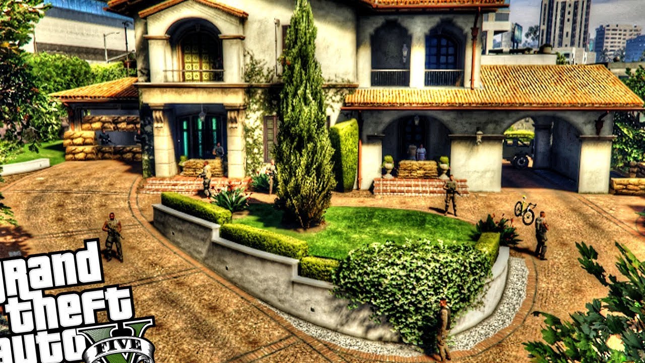 Gta 5 Michael's House Tour #GTA5 #HOME #TOUR - YouTube