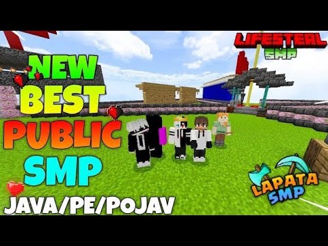 😎 New Best Public Smp Server For Minecraft 🪔| Java/Pe/Pojav | Always ...